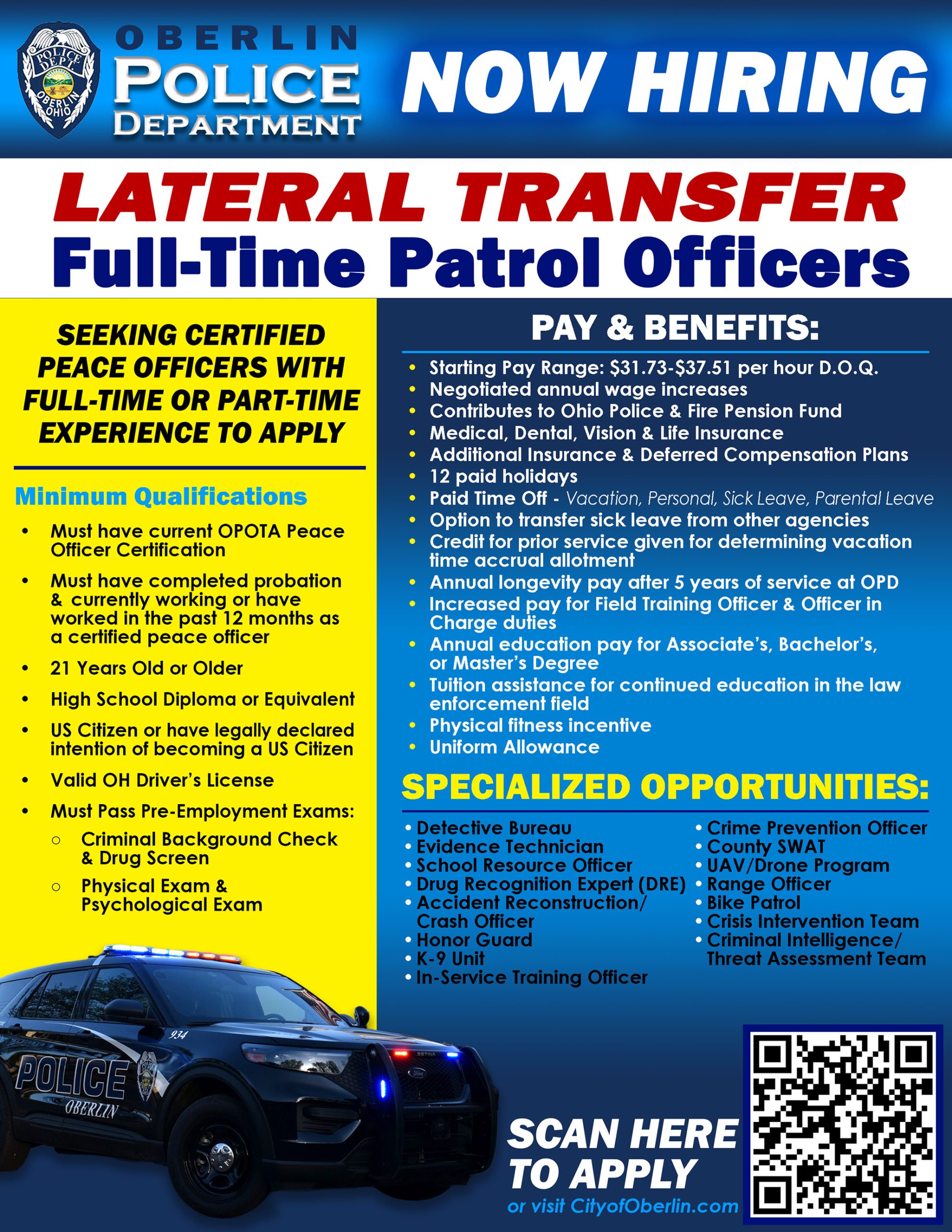 Employment Opportunities